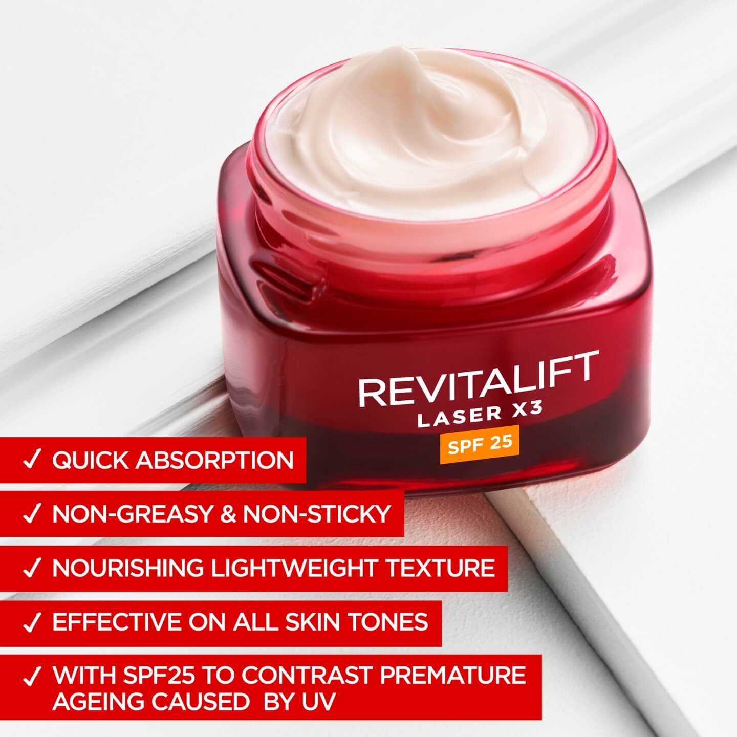 Revitalift Laser Renew Face Care Anti-Aging Day Cream SPF 25 | L'Oréal ...